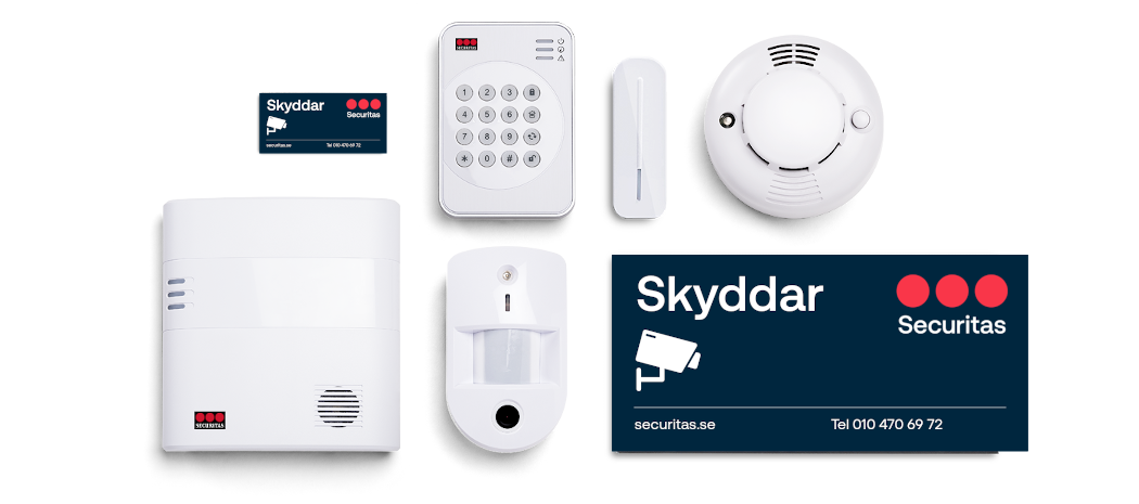 Securitas Företagslarm - Kompatibla tillbehör